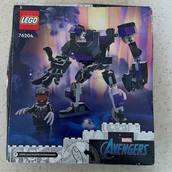 Lego | Toys | Lego Marvel Black Panther Mech Armor Building Kit Ages 7 ...